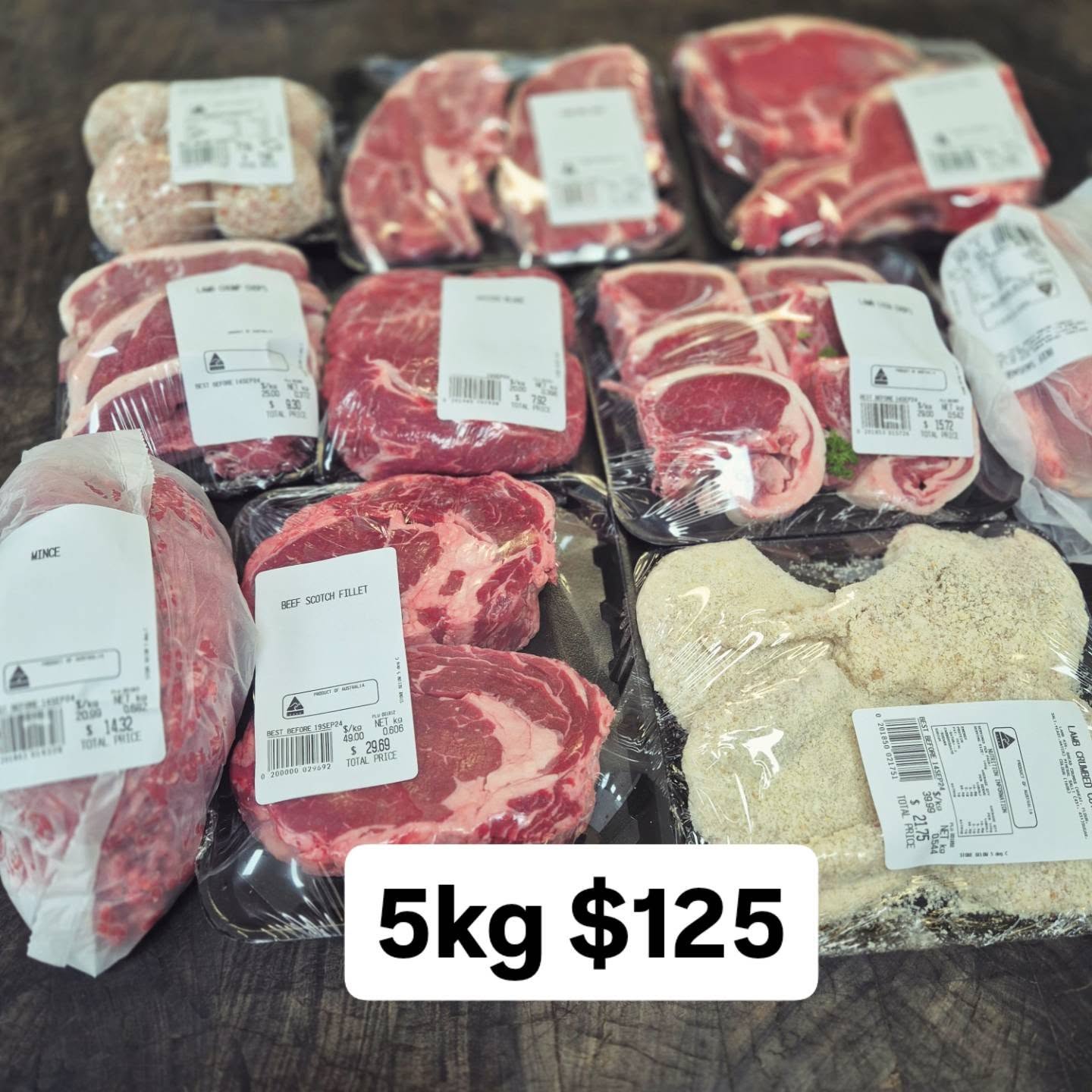 5kg Beef and Lamb Taster Box - Pattison Pastoral Butchery
